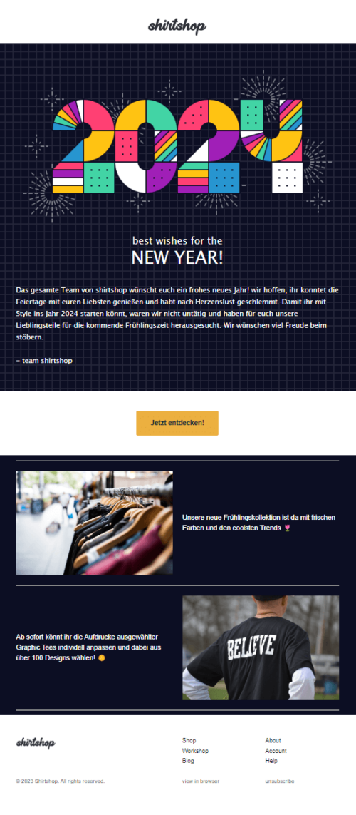 Newsletter-Design 2024: 11 neue Trends & Ideen - rapidmail